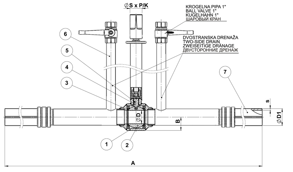 Welded Ball Valves for gas, oil and petroleum: Ball Valve KPV-G ...